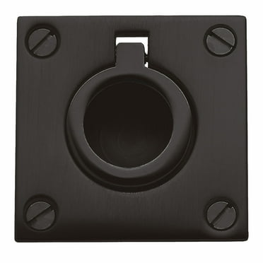 Baldwin 0395031 Flush Ring Pull, Unlacquered Bright Brass - Walmart.com