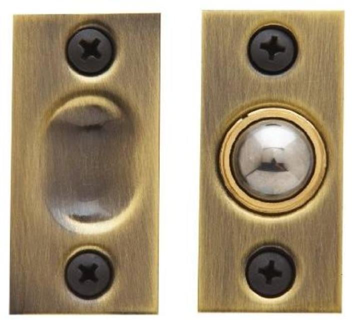 Baldwin 00425031 Adjustable Ball Catch, Non-Lacquered Brass - Walmart.com