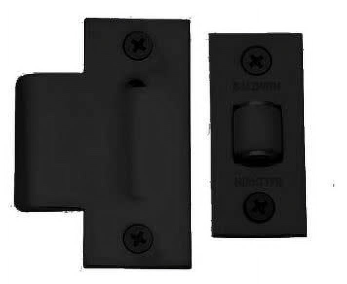 Baldwin 0440 Solid Brass Adjustable Roller Catch - Black - Walmart.com