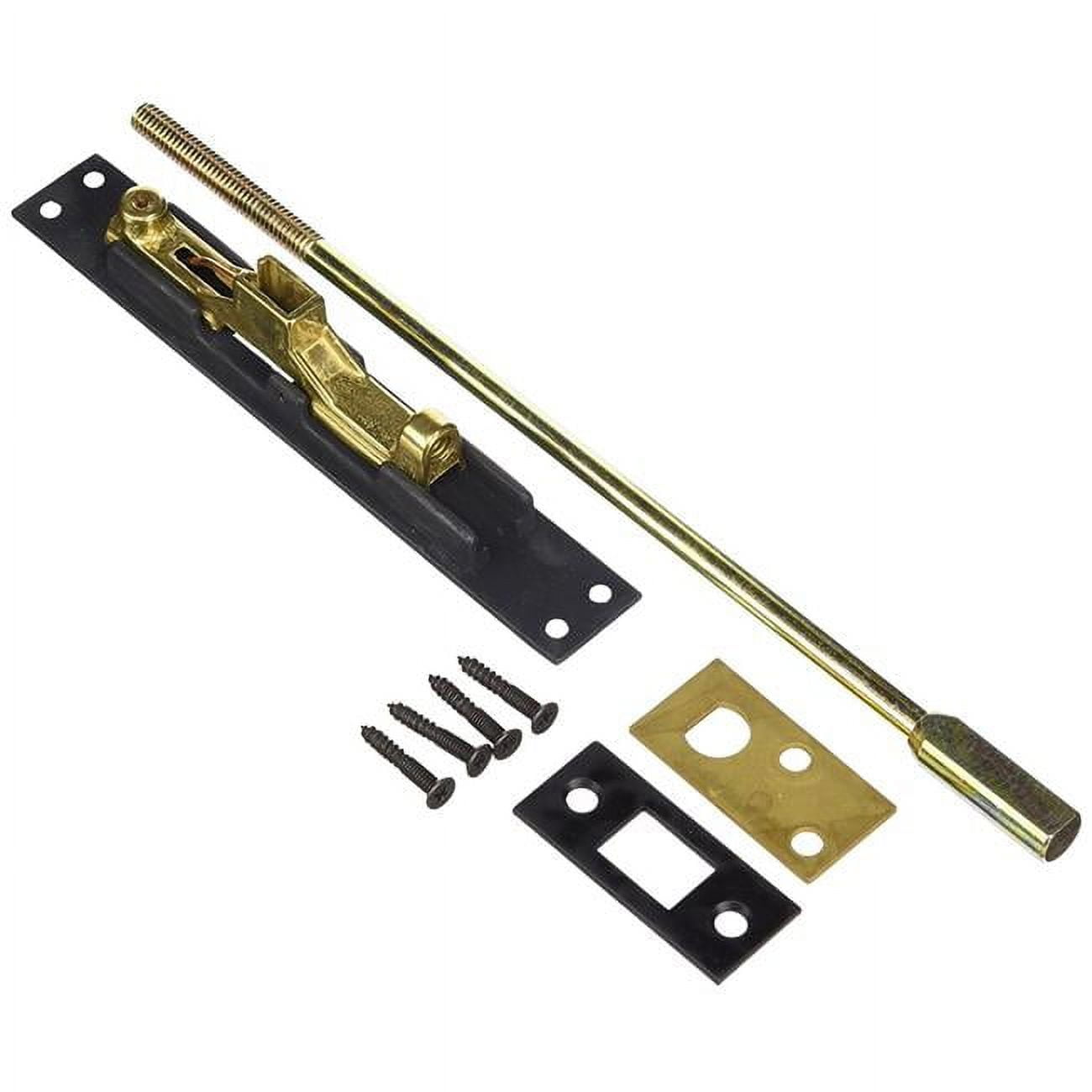Baldwin 0600.12 12" Solid Brass Flush Bolt For Wood/Metal Doors ...
