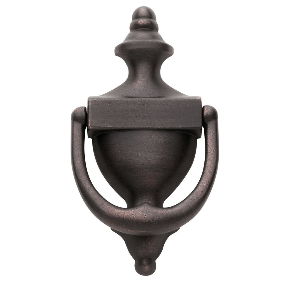Baldwin 0102 Colonial Style Solid Brass Door Knocker - Bronze - Walmart.com