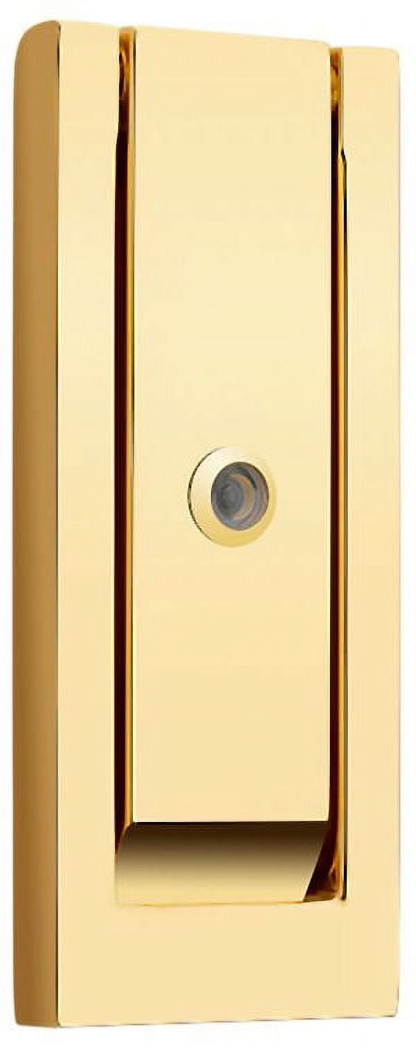 Baldwin Heavy Duty Modern Rectangular Door Knocker - Solid Brass ...