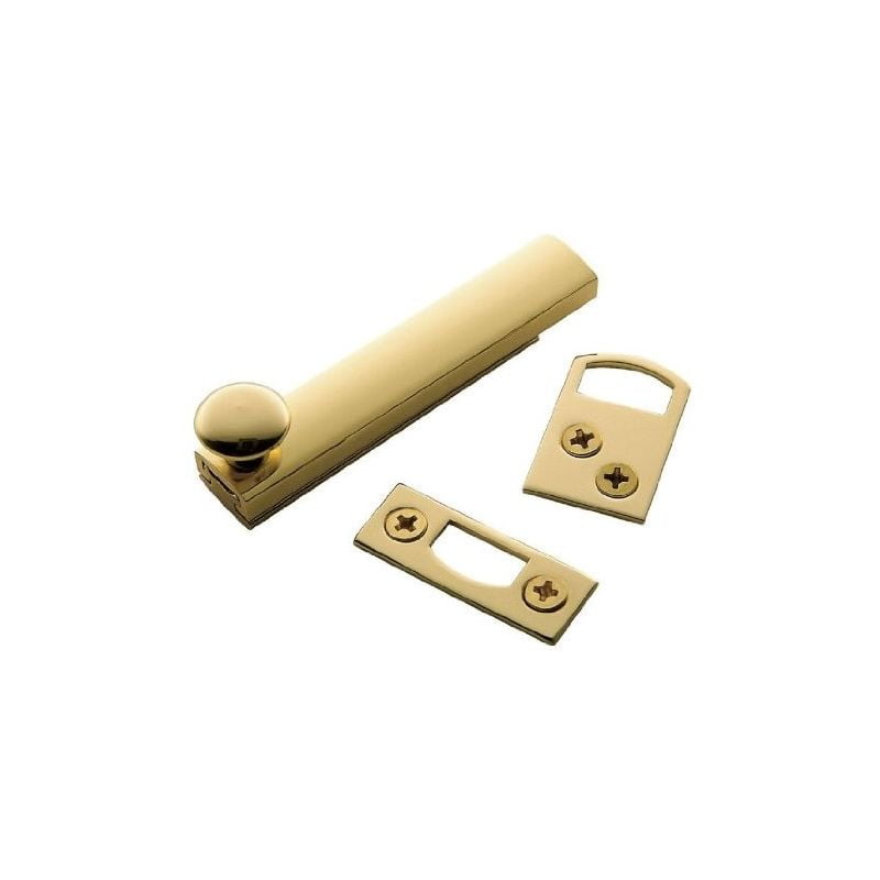 Baldwin 0321 3" General Purpose Surface Bolt - Black - Walmart.com