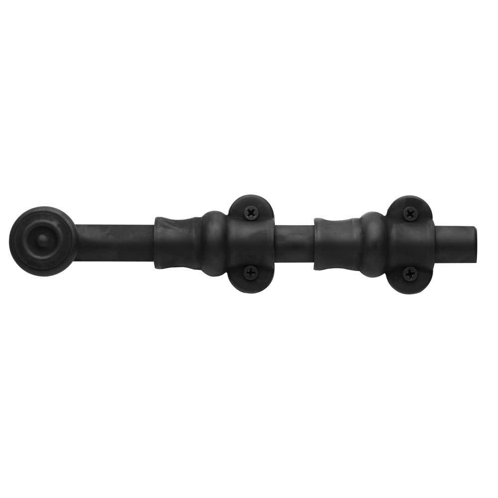 Baldwin 0380.102 Ornamental Heavy Duty 8-Inch Surface Bolt, Oil Rubbed ...
