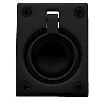 Baldwin 0395031 Flush Ring Pull, Unlacquered Bright Brass - Walmart.com