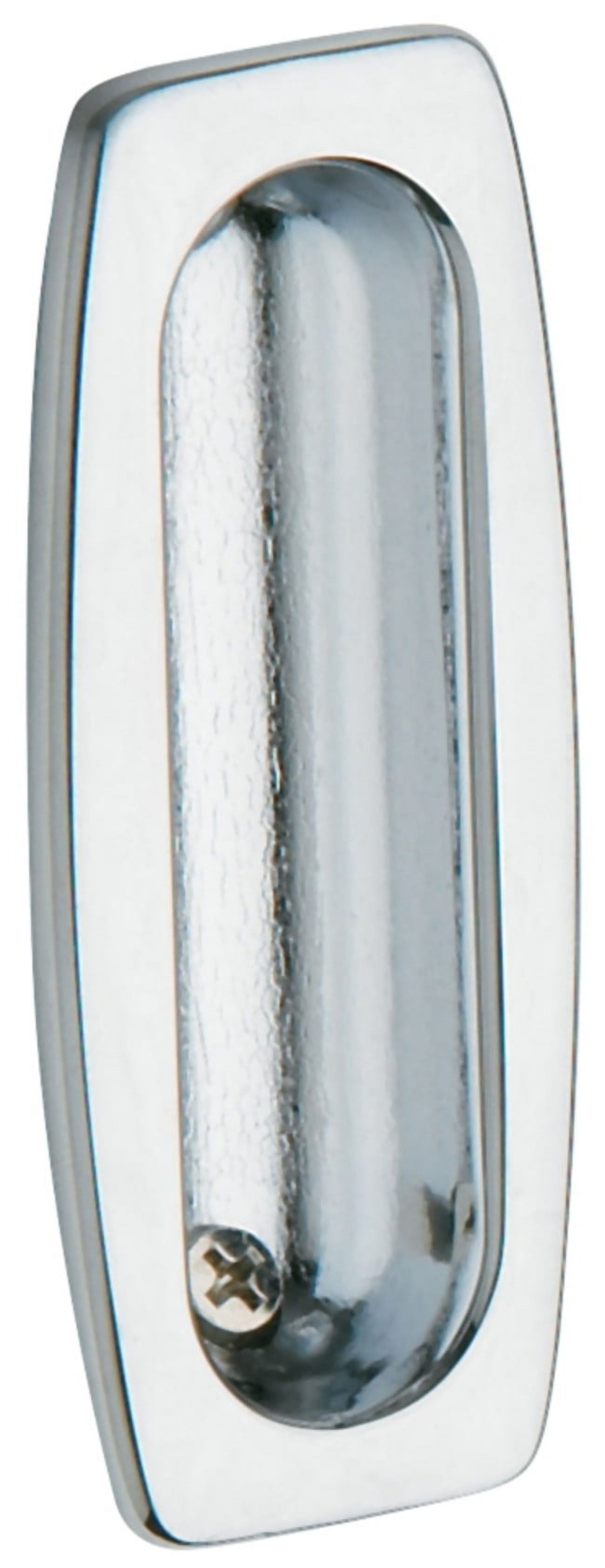 Baldwin Estate 0458.260 Solid Brass Flush Pull in Polished Chrome ...