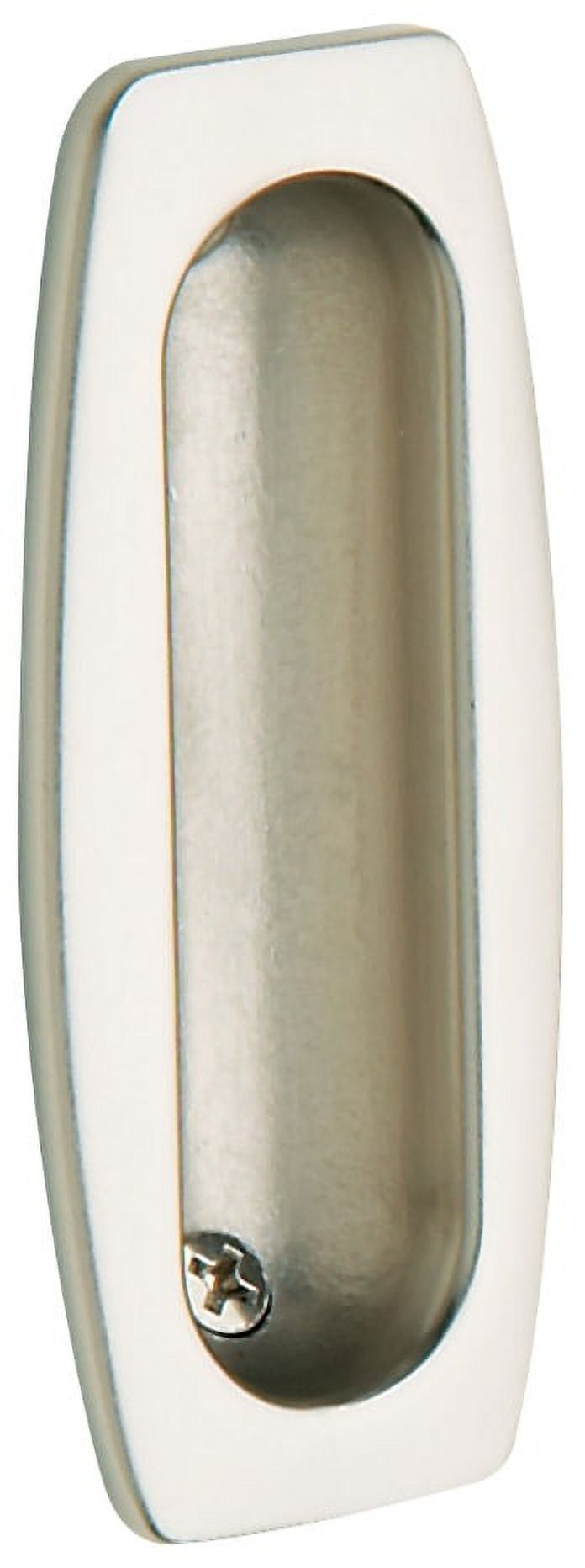 Baldwin Estate 0458.150 Solid Brass Flush Pull in Satin Nickel - Walmart.com