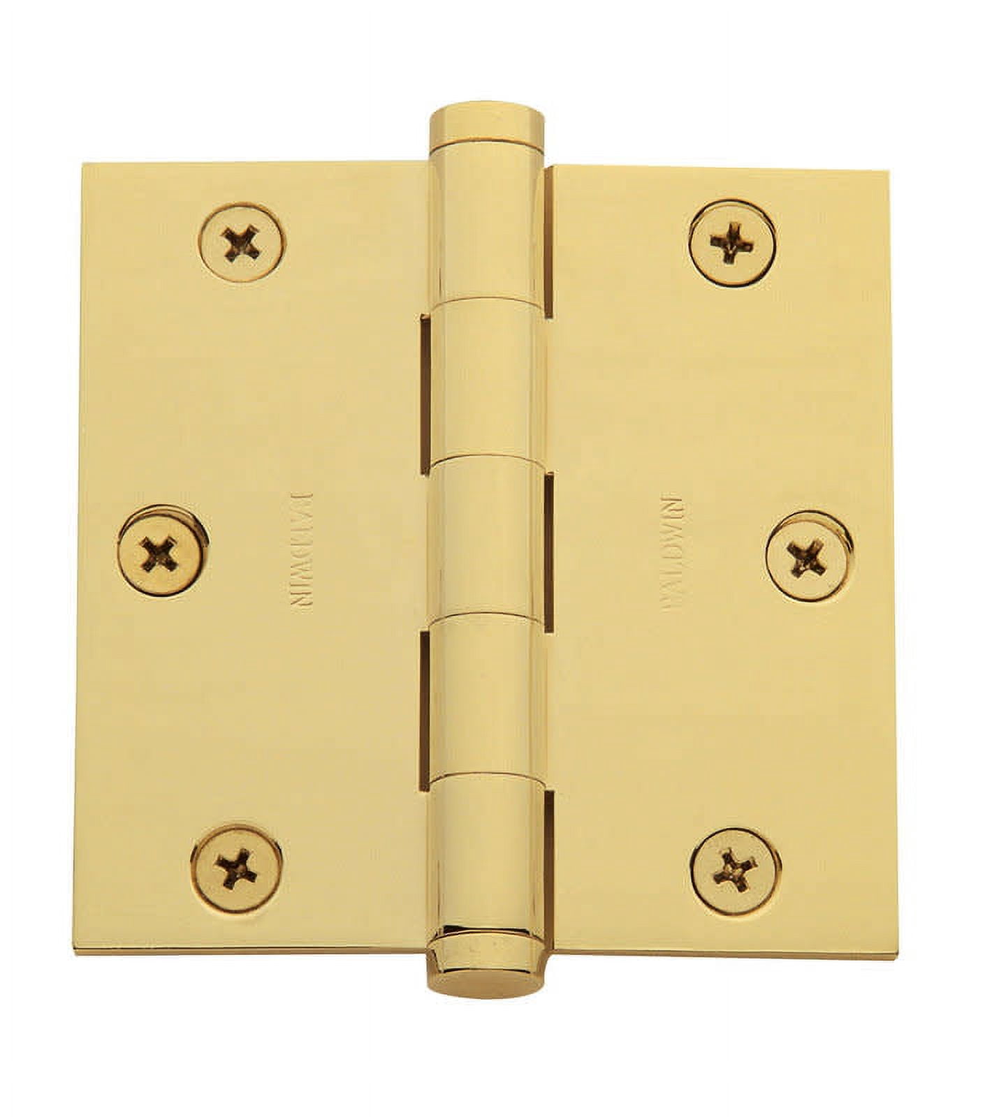 Baldwin 1035031I Square Mortise Hinge, Unlacquered Bright Brass ...