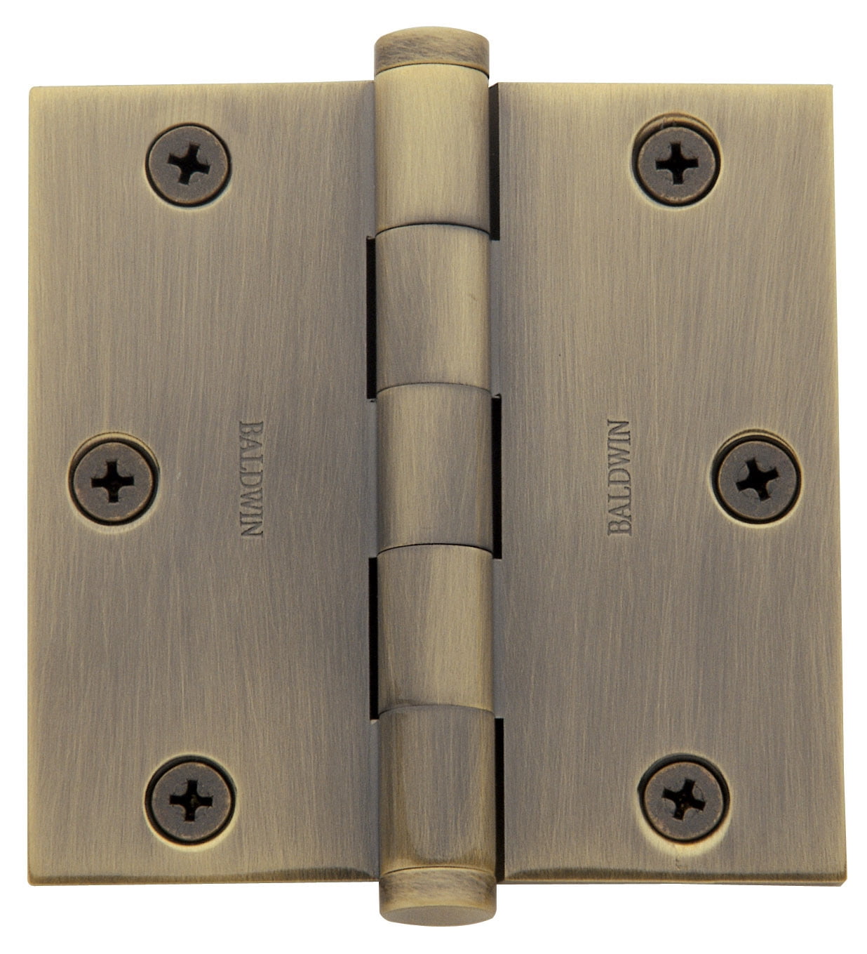 Baldwin 1035.I 3-1/2" Wide Plain Bearing Square Corner Mortise Door ...