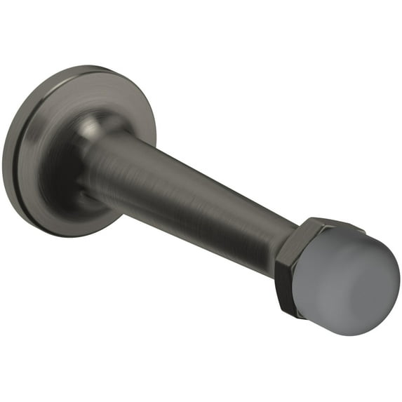 Baldwin 4045076 3" Baseboard Mounted Rigid Door Stop - Lifetime ...