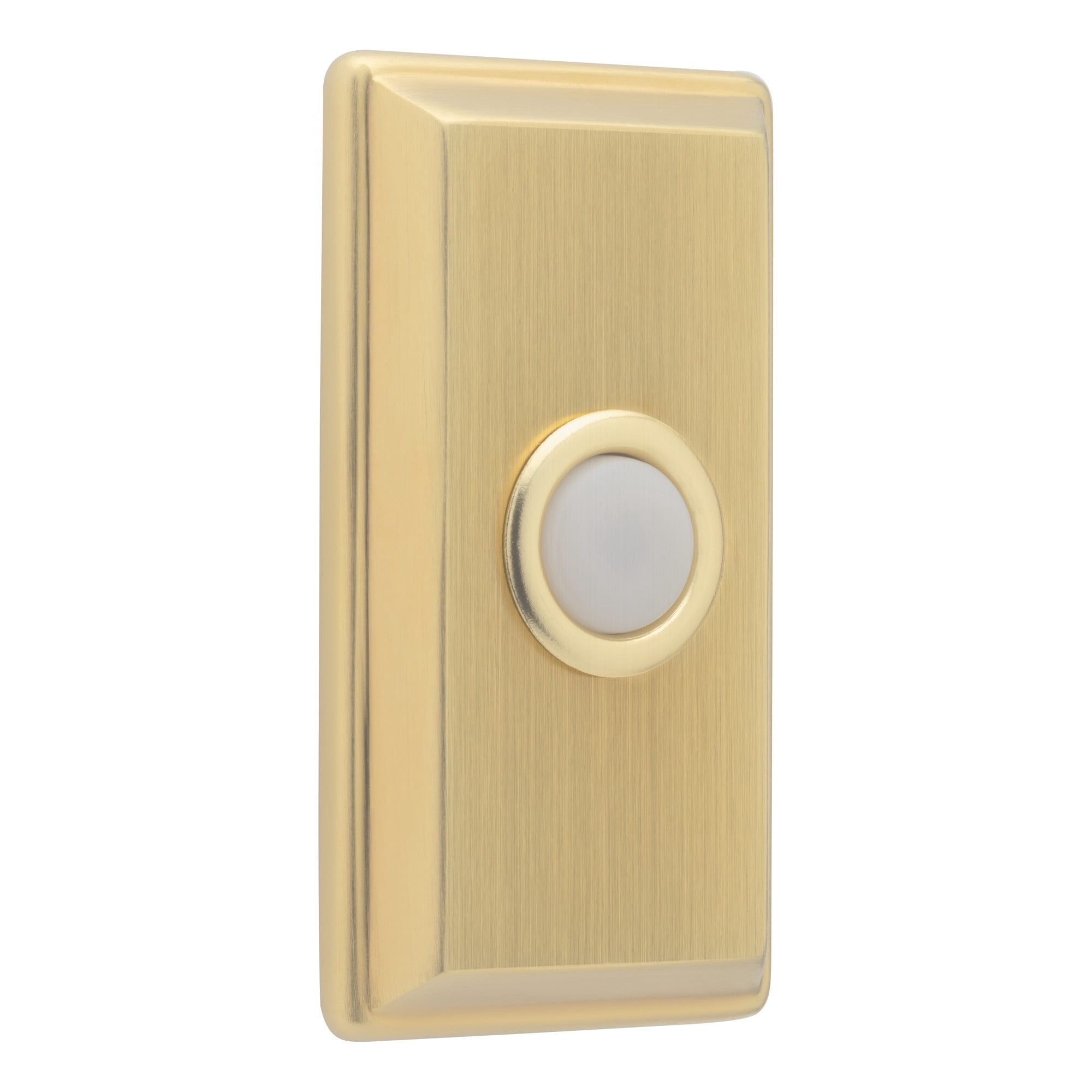 Baldwin 4860 3" X 1-1/2" Illuminated Rectangular Door Bell From The ...