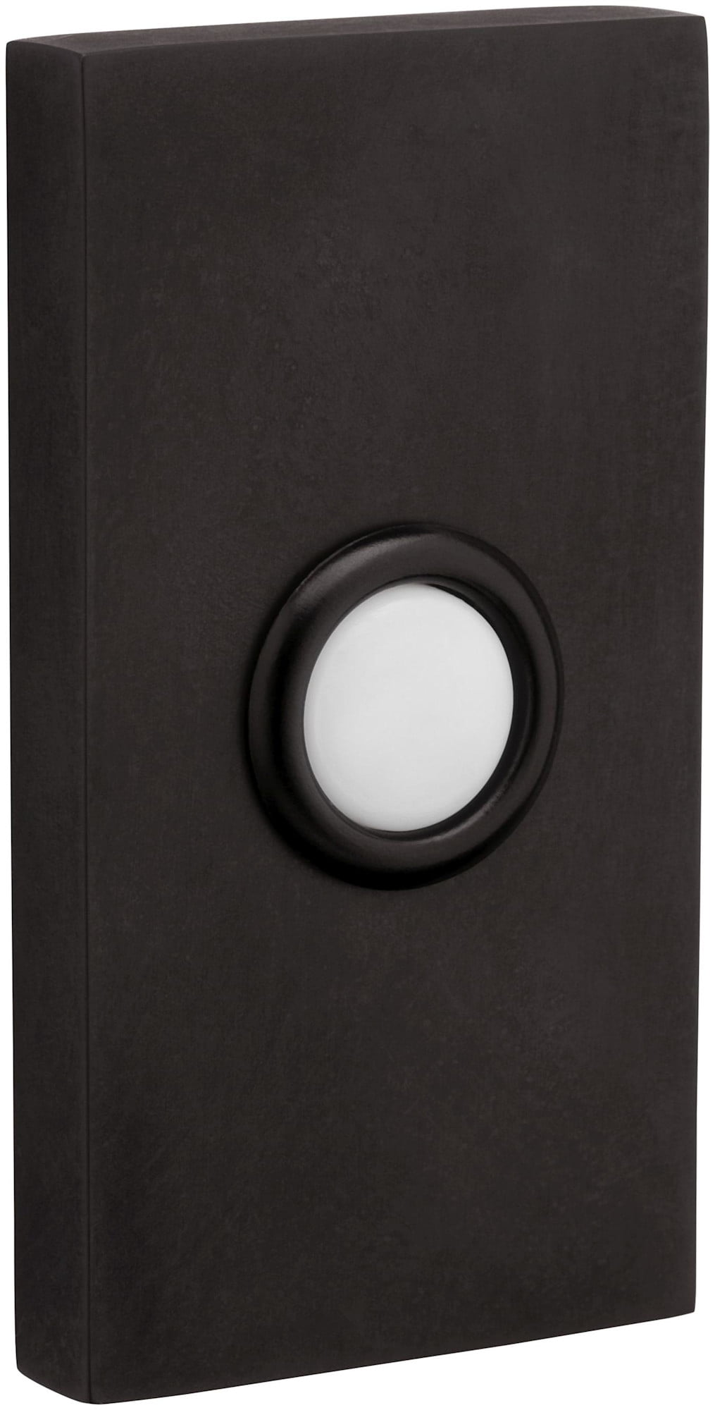 Baldwin 4863102 3" X 1-1/2" Illuminated Rectangular Door Bell From The ...