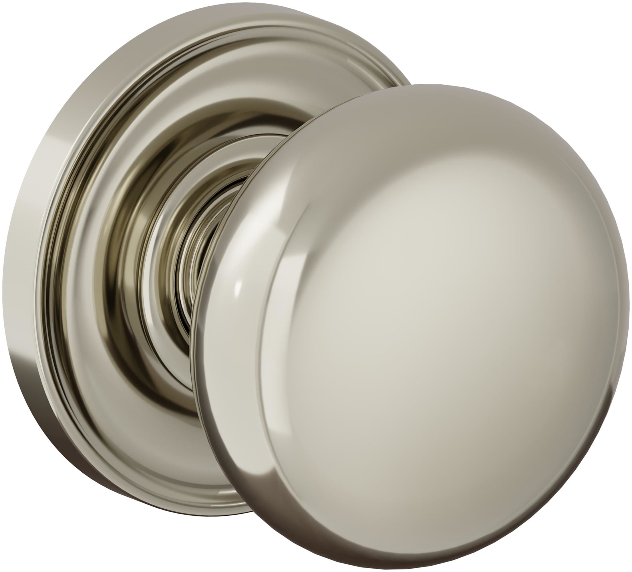 Baldwin 5083.Pass Baltimore Passage Door Knob Set - Nickel - Walmart.com