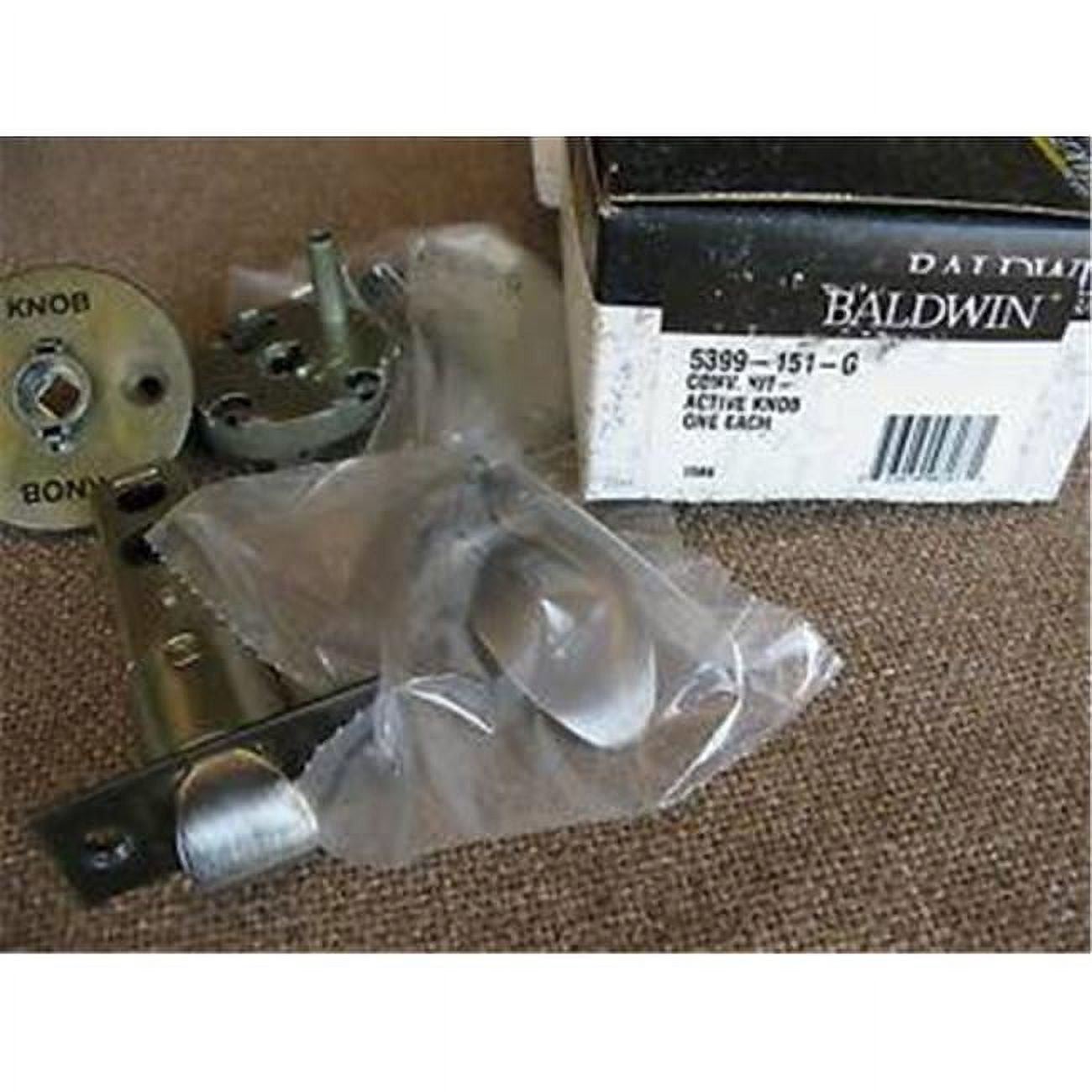 Baldwin 5399003G Conversion Kit Active Non-Tahoe Handleset with Knob ...