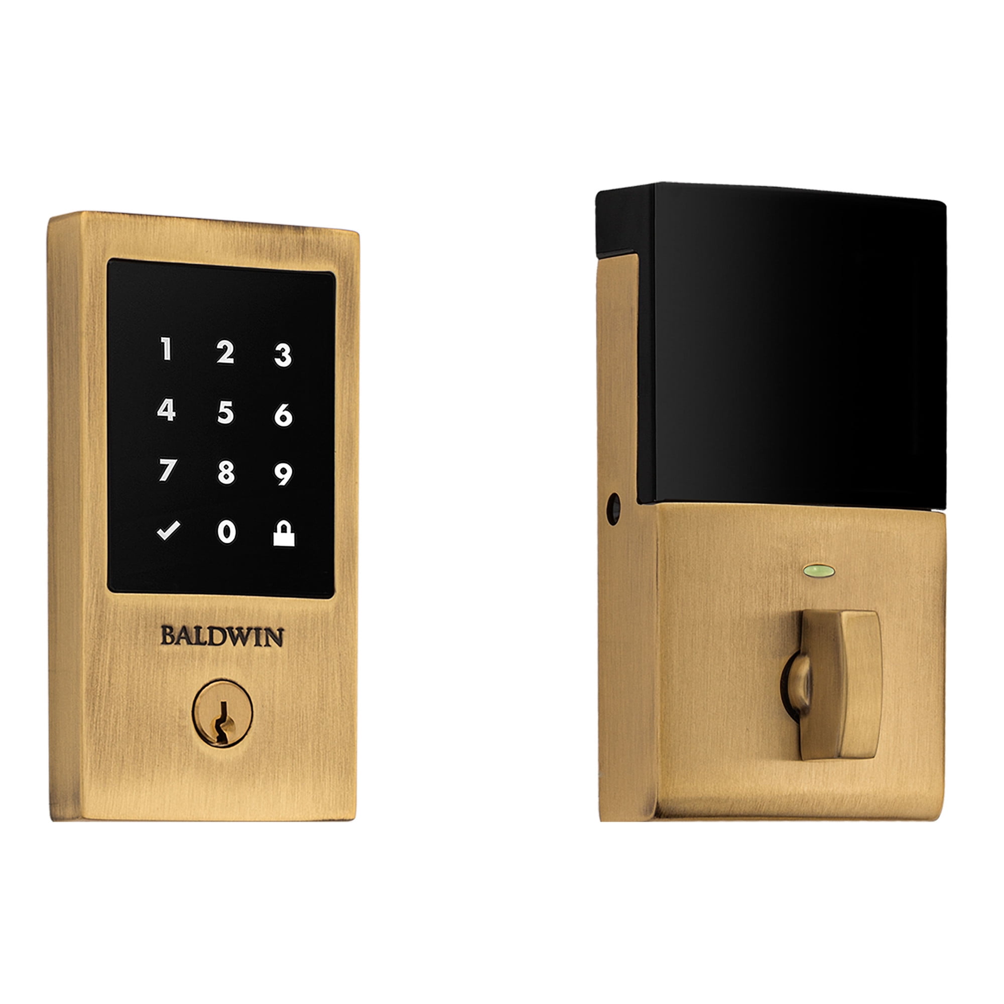 Baldwin 8225 Touchscreen Minneapolis Standalone Deadbolt - Brown ...