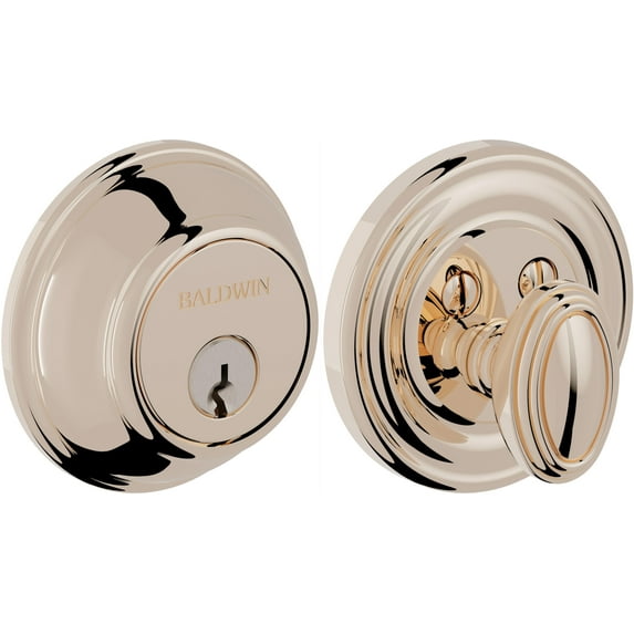 Baldwin 8231Ll.Wbt Baltimore Level Deadbolt - Nickel - Walmart.com