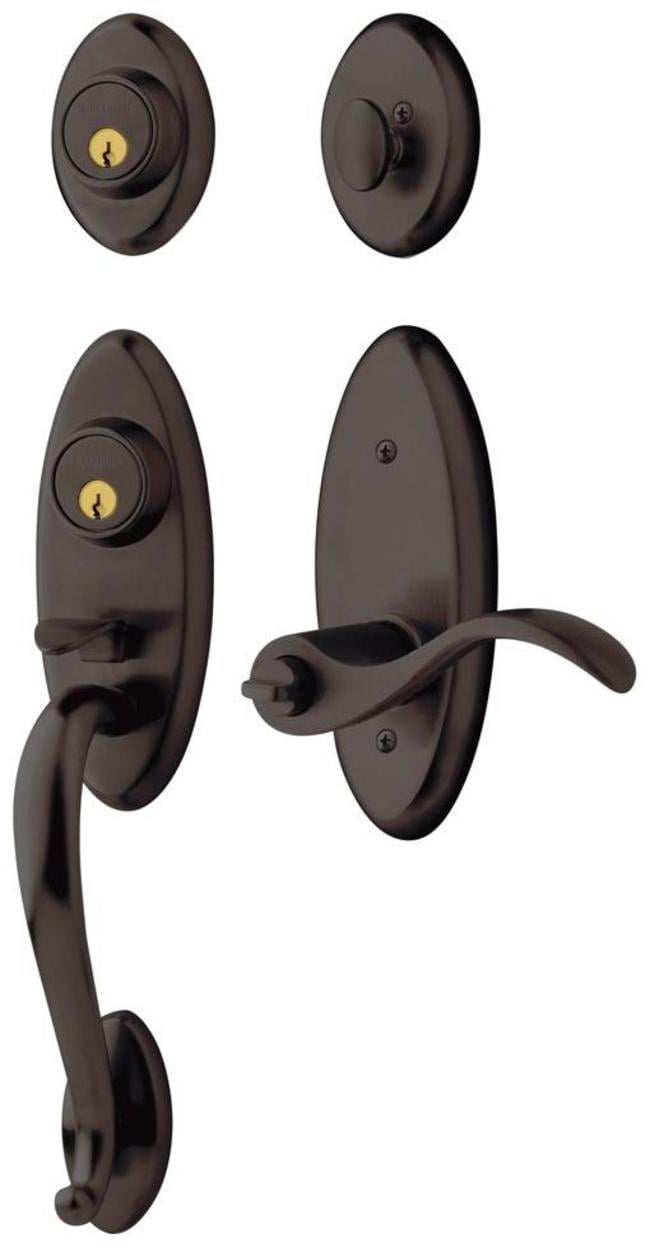 Baldwin 85345.2Lh Landon Single Cylinder Two Point Handleset - Bronze ...