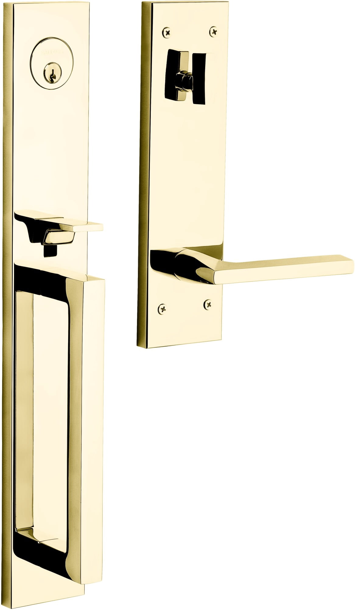 Baldwin 85392.Lent Minneapolis Left Handed Single Cylinder Keyed Entry ...