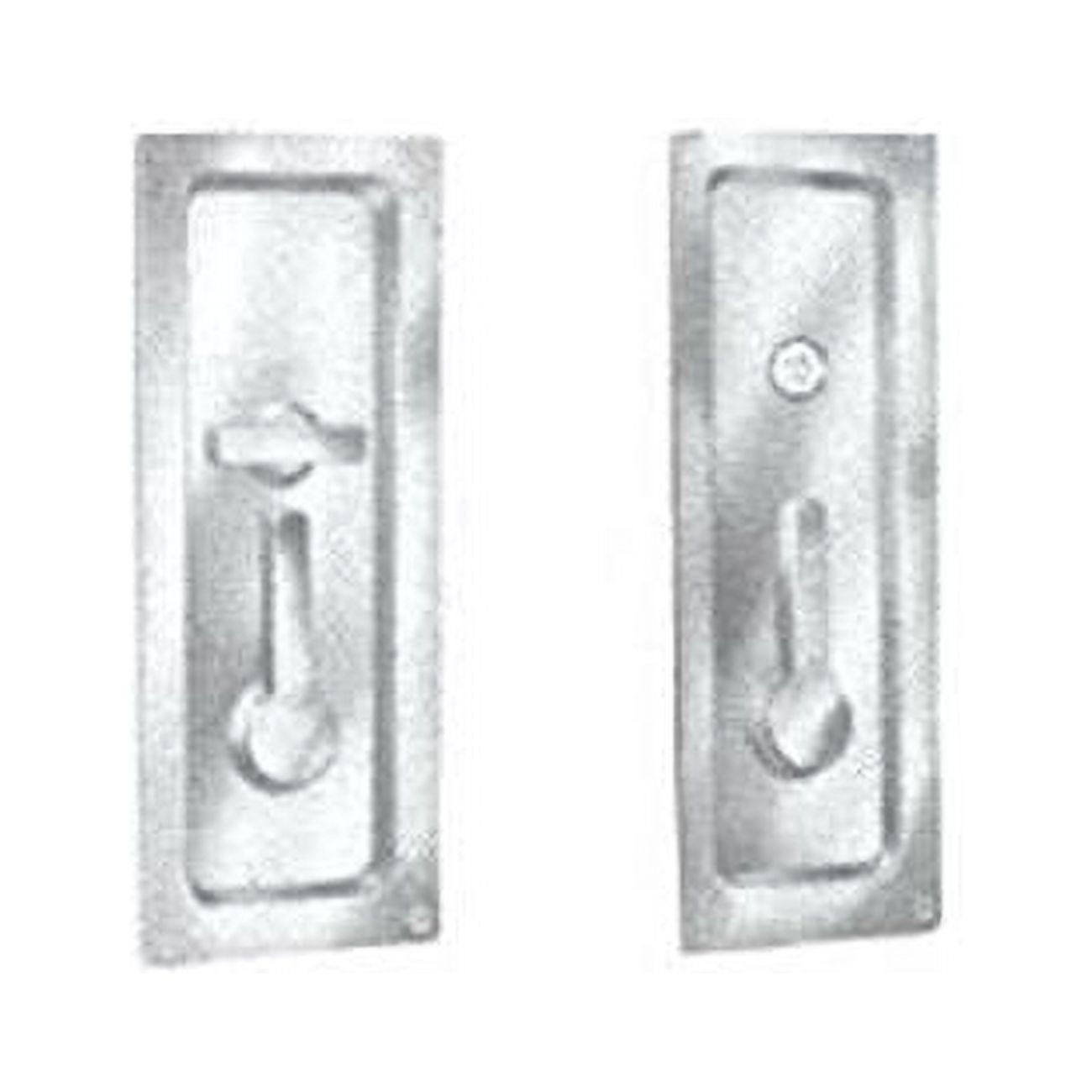 Baldwin 8580003 Privacy Sliding Door Lock, Lifetime Polished Brass ...