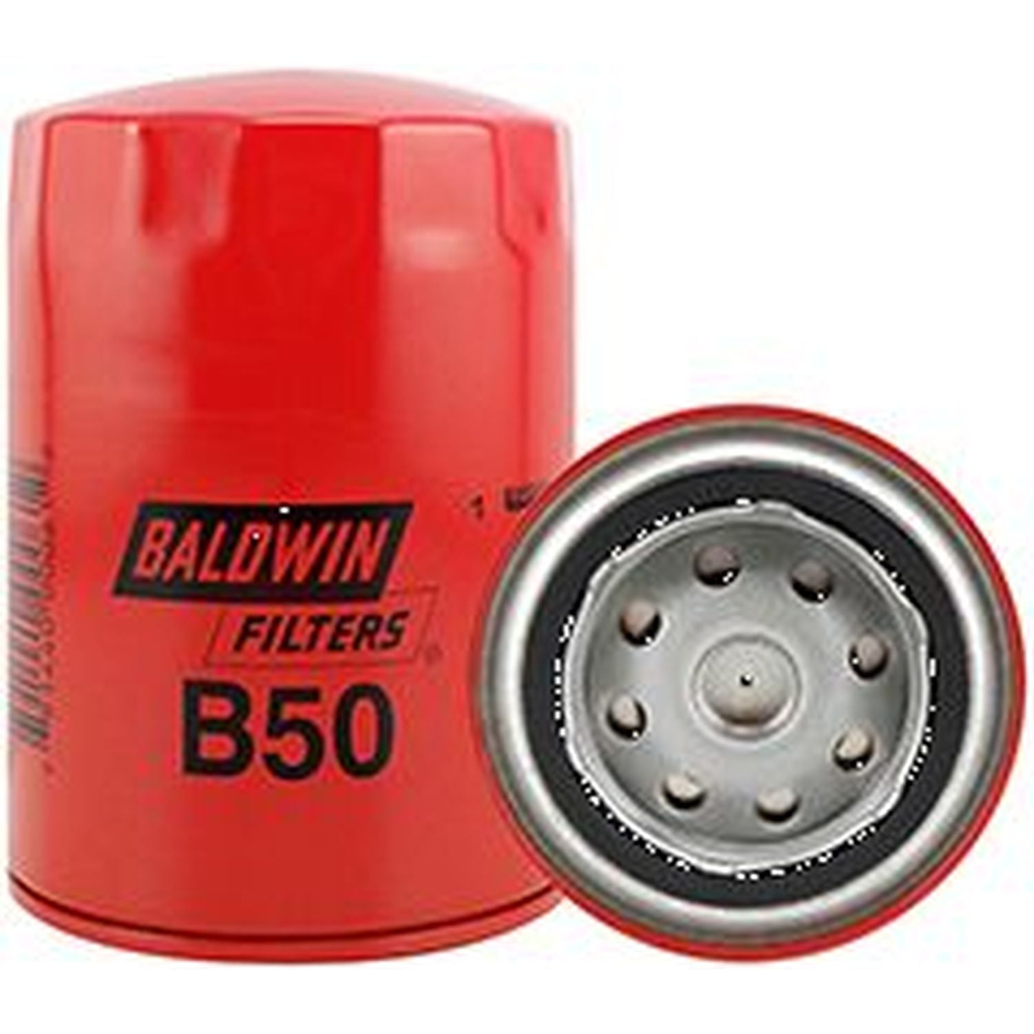 Baldwin B50 Direct Replacement Motor Spin-On Oil Filter fits American ...