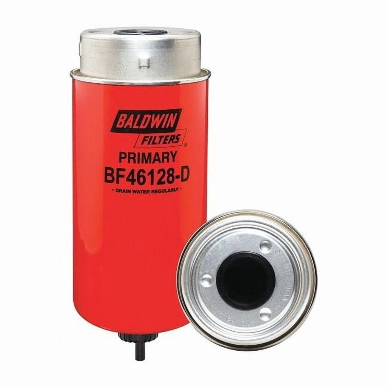 Baldwin Filters Fuel Filter,4-3/8" O.D.,Spin-On Design BF46128-D ...
