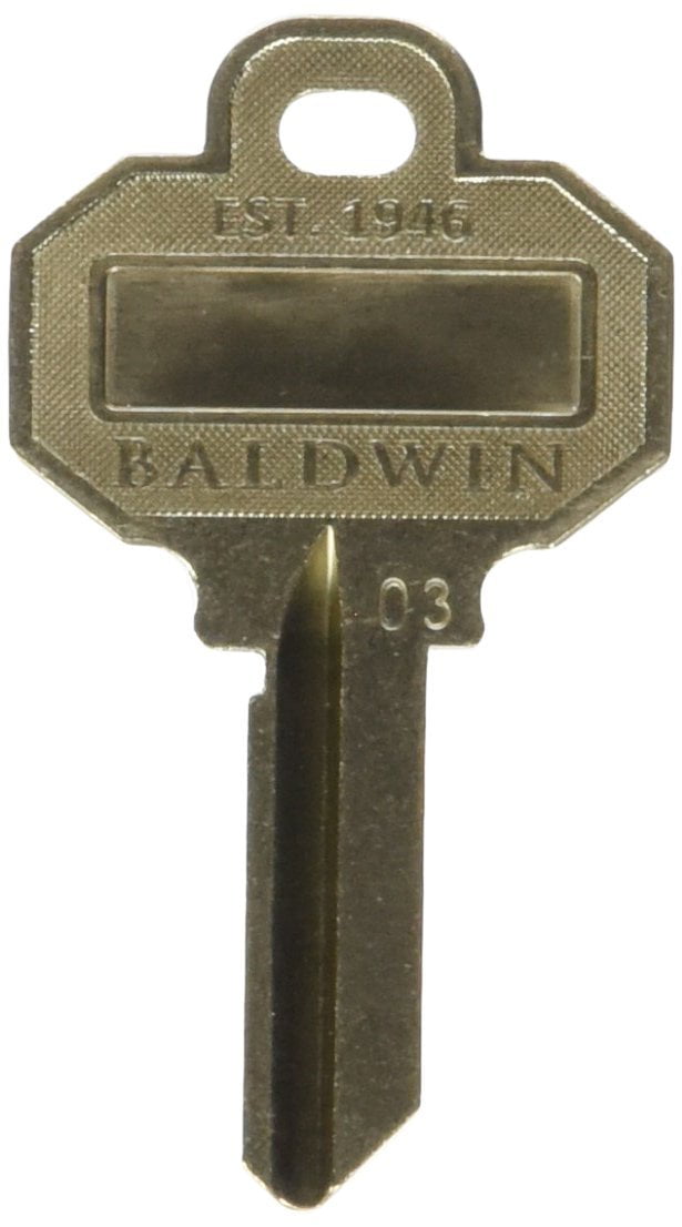 Baldwin C House Key Blank - Walmart.com