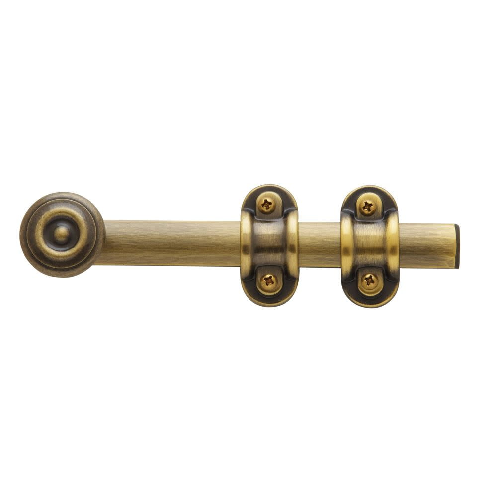 Baldwin Estate 0379.050 General Purpose Surface Bolt in Satin Brass, 6 ...