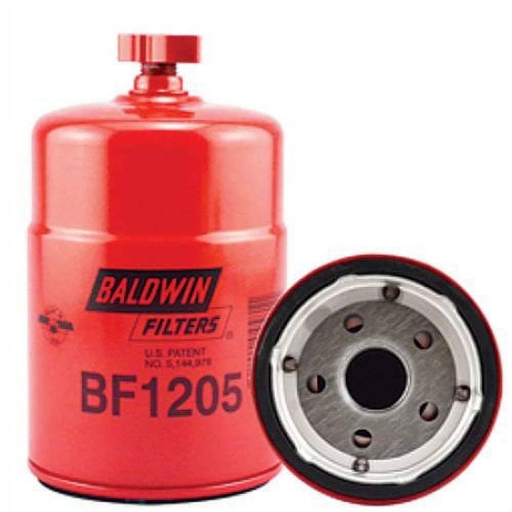 Baldwin® Fuel/Water Separator Filter with Drain fits John Deere 6415 ...