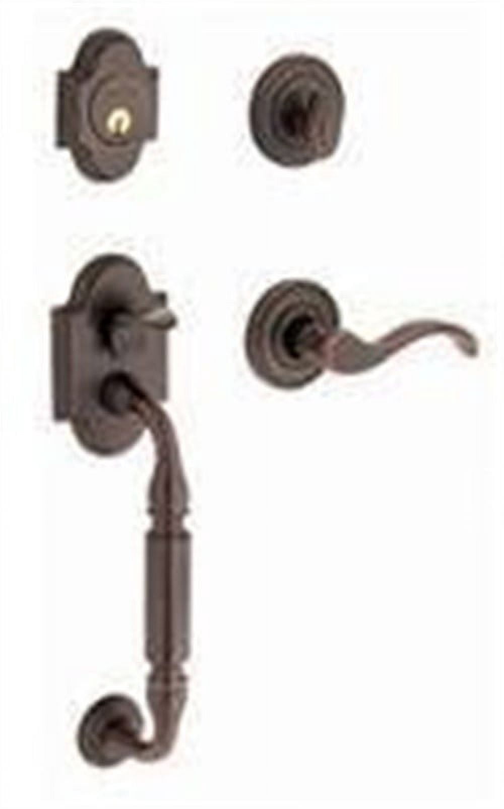 Baldwin Hardware 85305.112.FD Handle Set - Walmart.com