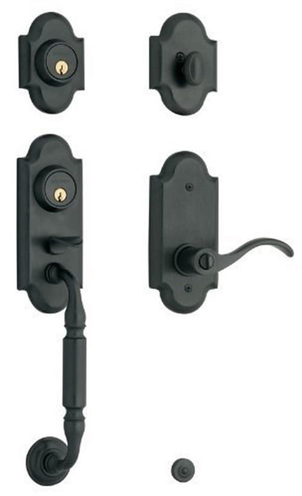 Baldwin Hardware 85365.112.2LH Handle Set - Walmart.com