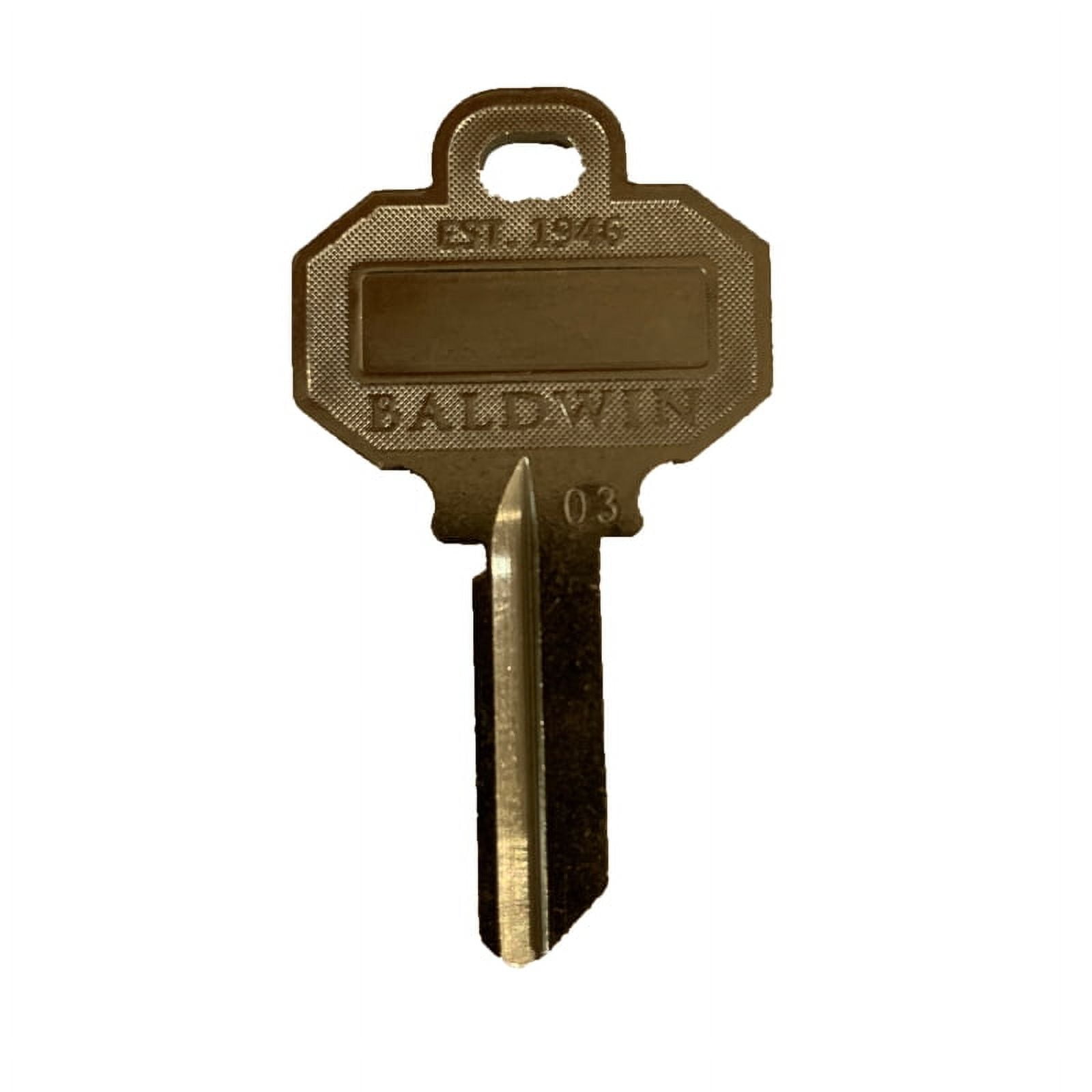 Baldwin C House Key Blank - Walmart.com