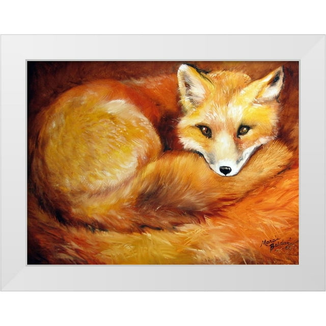 Baldwin, Marcia 14x12 White Modern Wood Framed Museum Art Print Titled ...