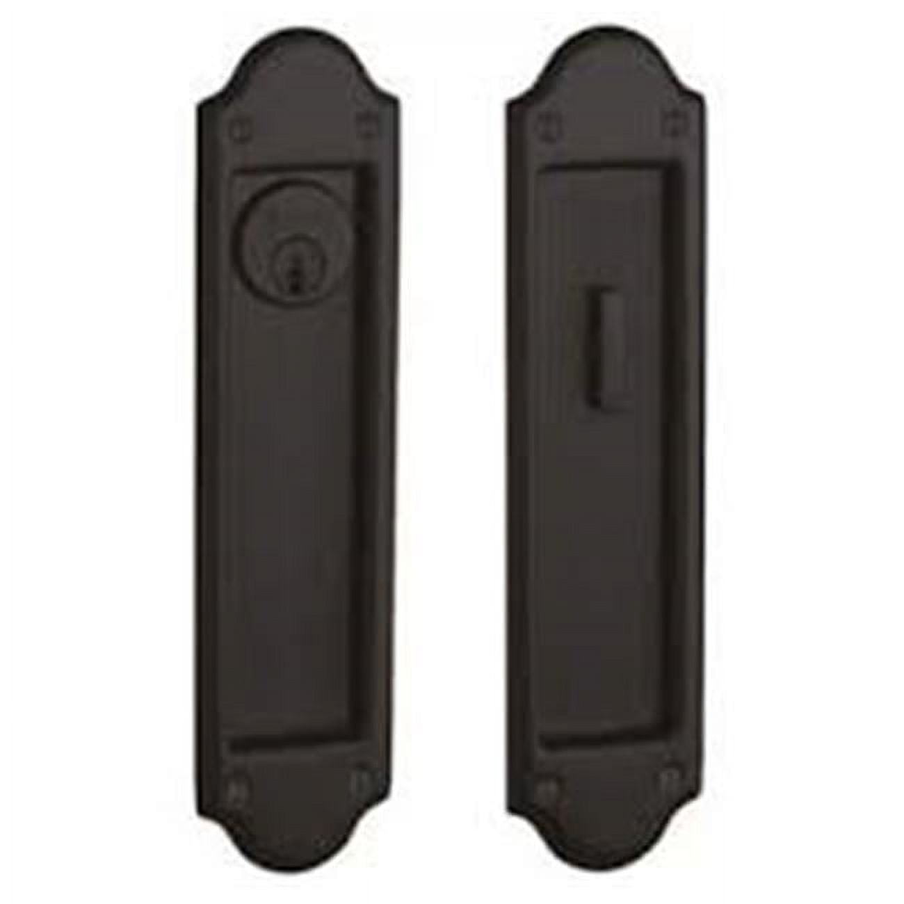 Baldwin PD016102ENTR Boulder Keyed Entry Sliding Door Lock Oil Rubbed ...