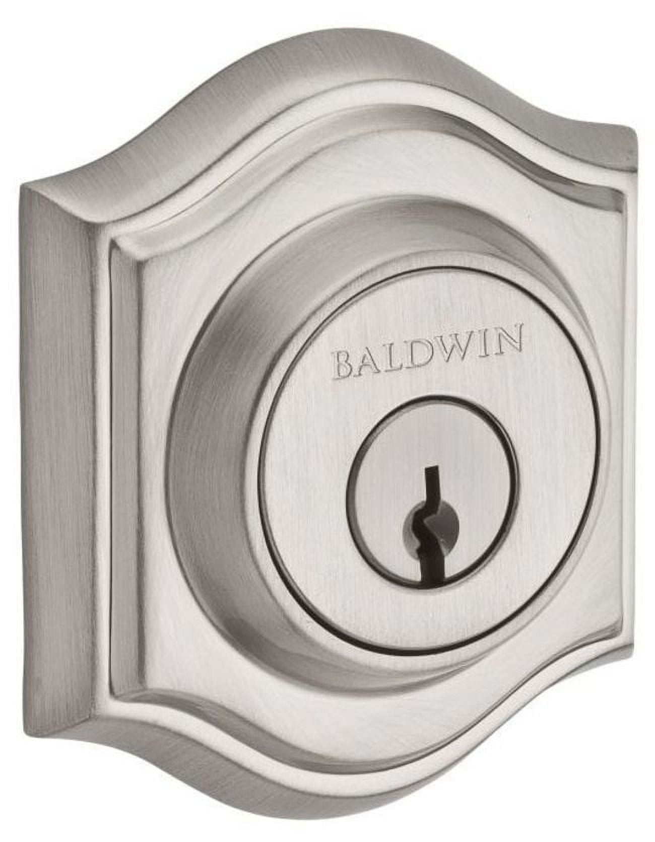 Baldwin Reserve Dctad150S Double Cylinder Traditional Arch Deadbolt ...