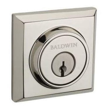 Baldwin Reserve DCTAD003S Double Cylinder Traditional Arch Deadbolt ...