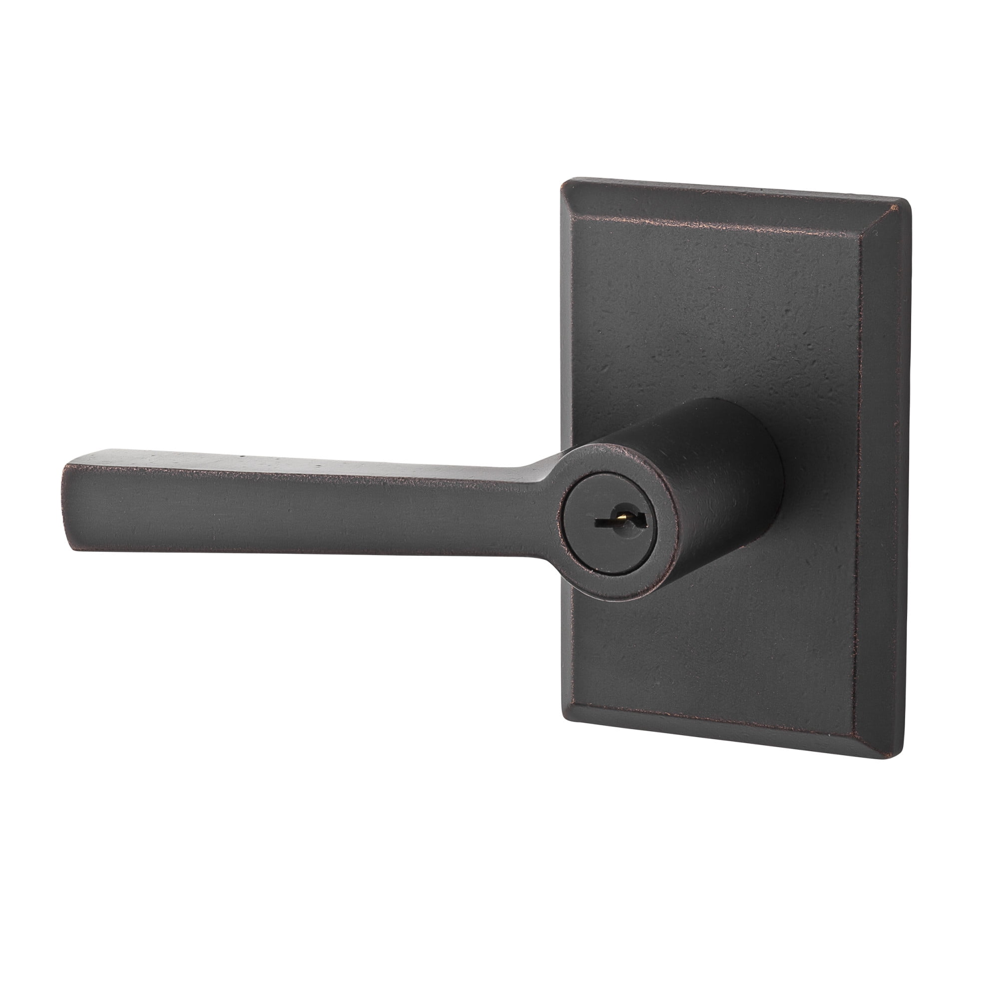 Baldwin Reserve Entaprsr481 Entry Taper Lever Handle and Rustic Square ...