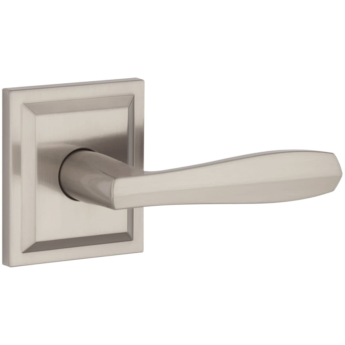 Baldwin Torrey Low Profile Rose Hall/Closet Lever in SN - Walmart.com