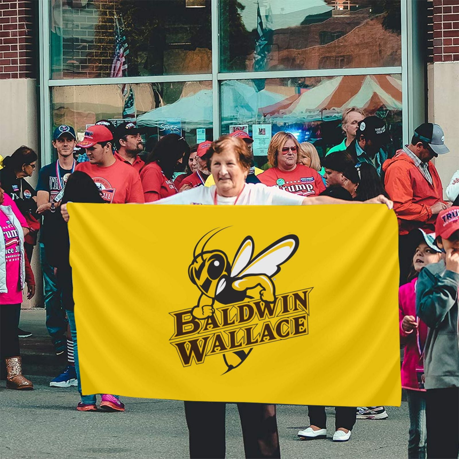 Baldwin Wallace University Logo Banner Breeze Flag Outdoor Flags Home ...