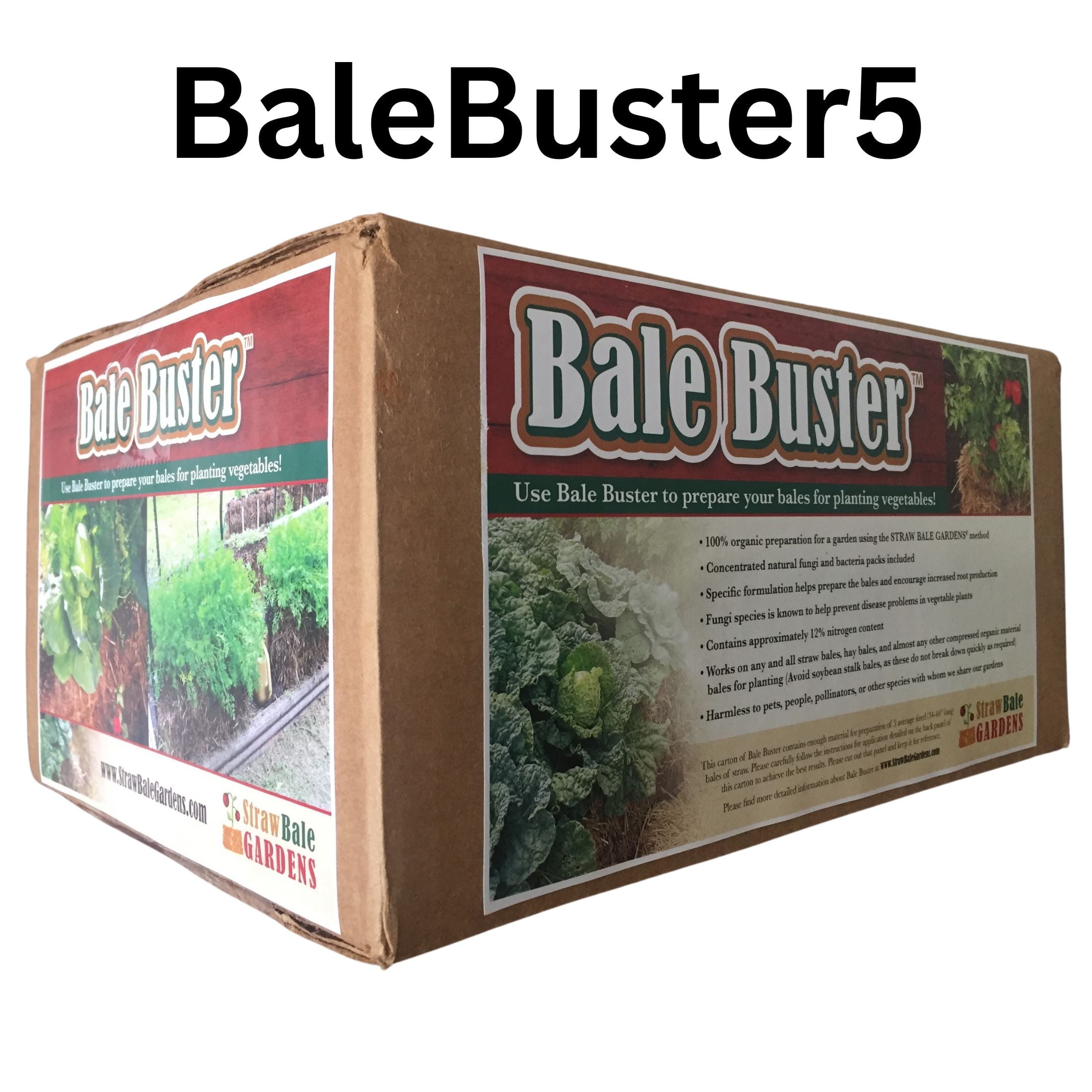 BaleBuster5 Organic Formula for Preparation of Five Bales of Straw or ...