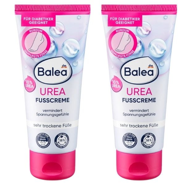 Balea Foot Cream Urea, 100 ml (pack of 2) - German product - Walmart.com