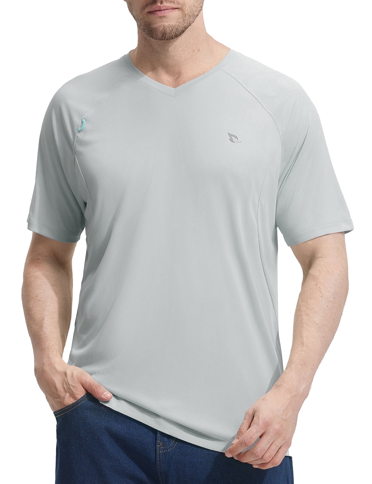 Baleaf Men's Rash Guard Sun Shirt UV Protection Quick Dry Lightweight ...