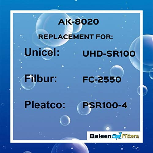 Baleen Filters 102 sq. ft. Pool Filter Replaces Unicel UHD-SR100 ...