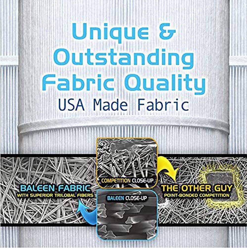 Baleen Filters 50 sq. ft. Pool Filter Replaces Unicel C-5346, Pleatco ...