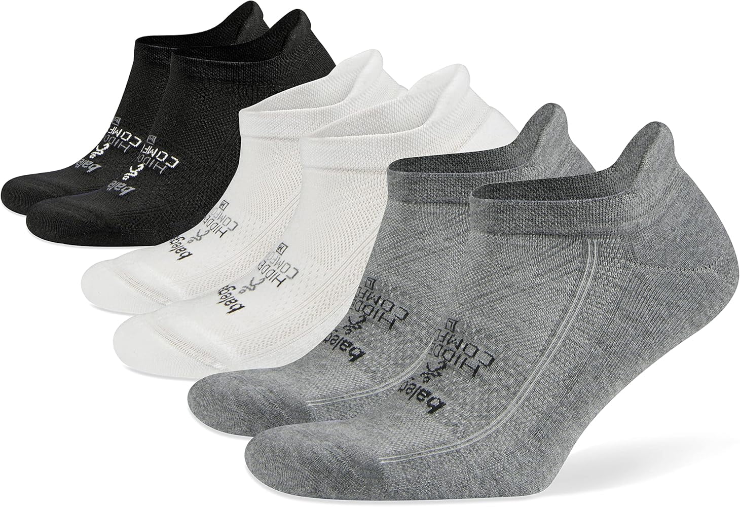 Balega Hidden Comfort No-show, Heel Tab, Running Socks for Men and ...