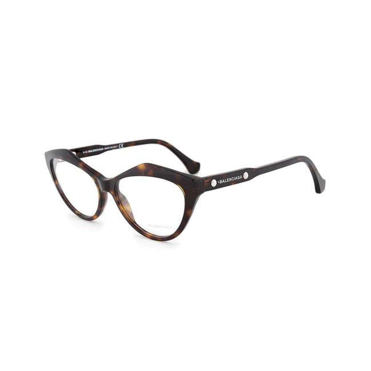 Balenciaga BAL-OPTG-BA5042-048-53 Geometric Cat Eye Eyeglasses Frames ...
