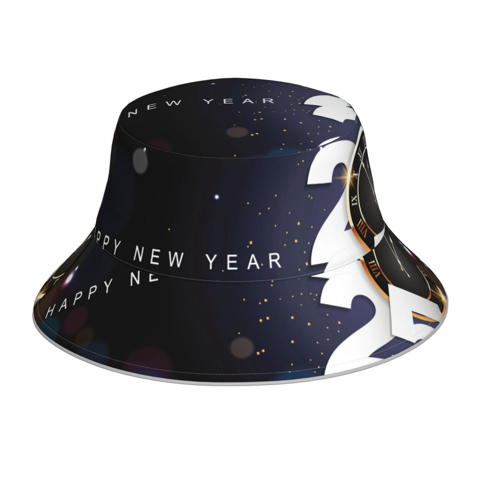 Balery 2025 Happy New Year 2 Sun Hats for Men Women Bucket Hat UPF 50 ...