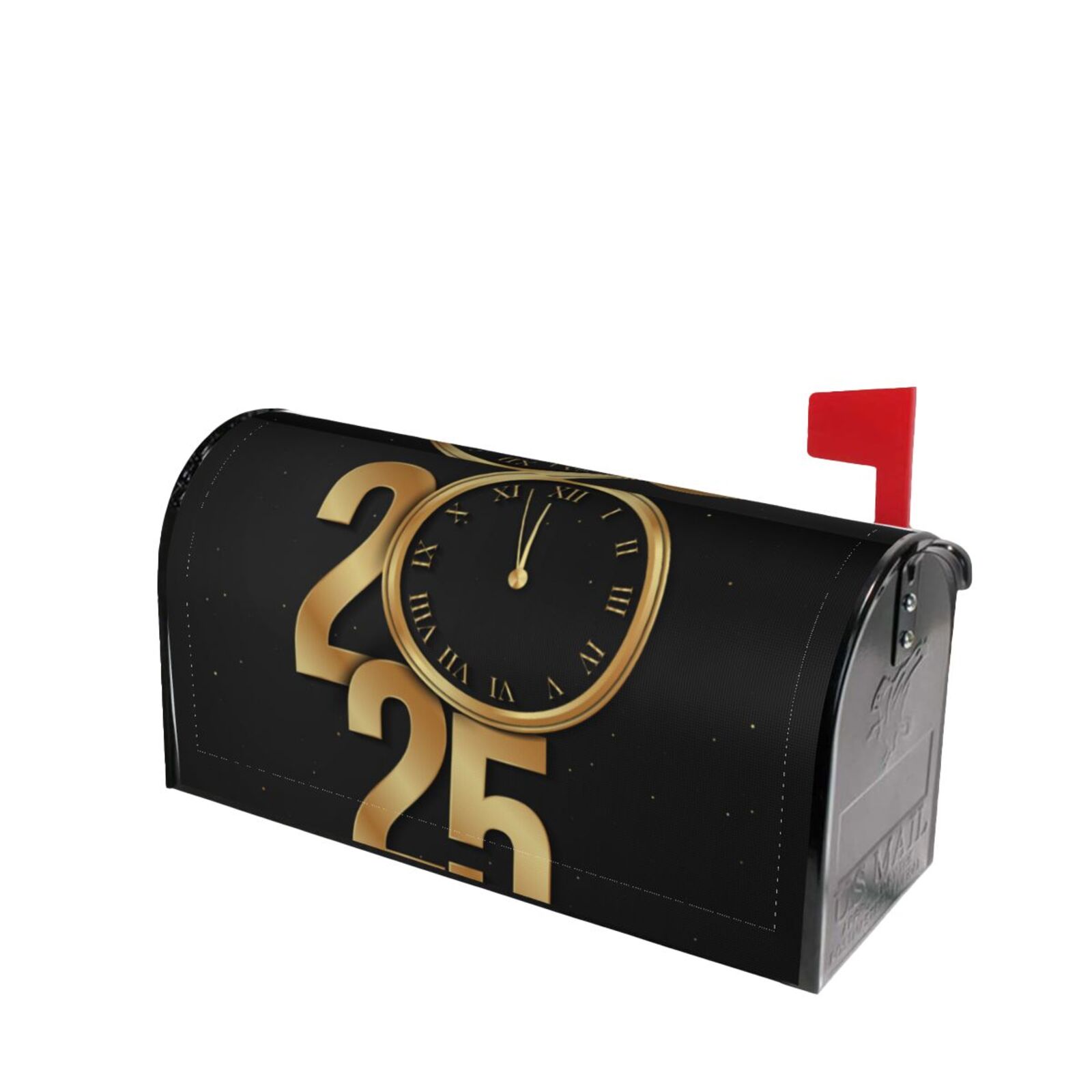 Balery 2025 Happy New Year Mailbox Cover - Standard Size-21x18 in ...