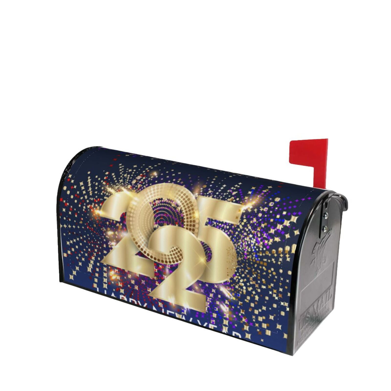 Balery 2025 New Year 1 Mailbox Cover - Standard Size-25.5x21 in ...