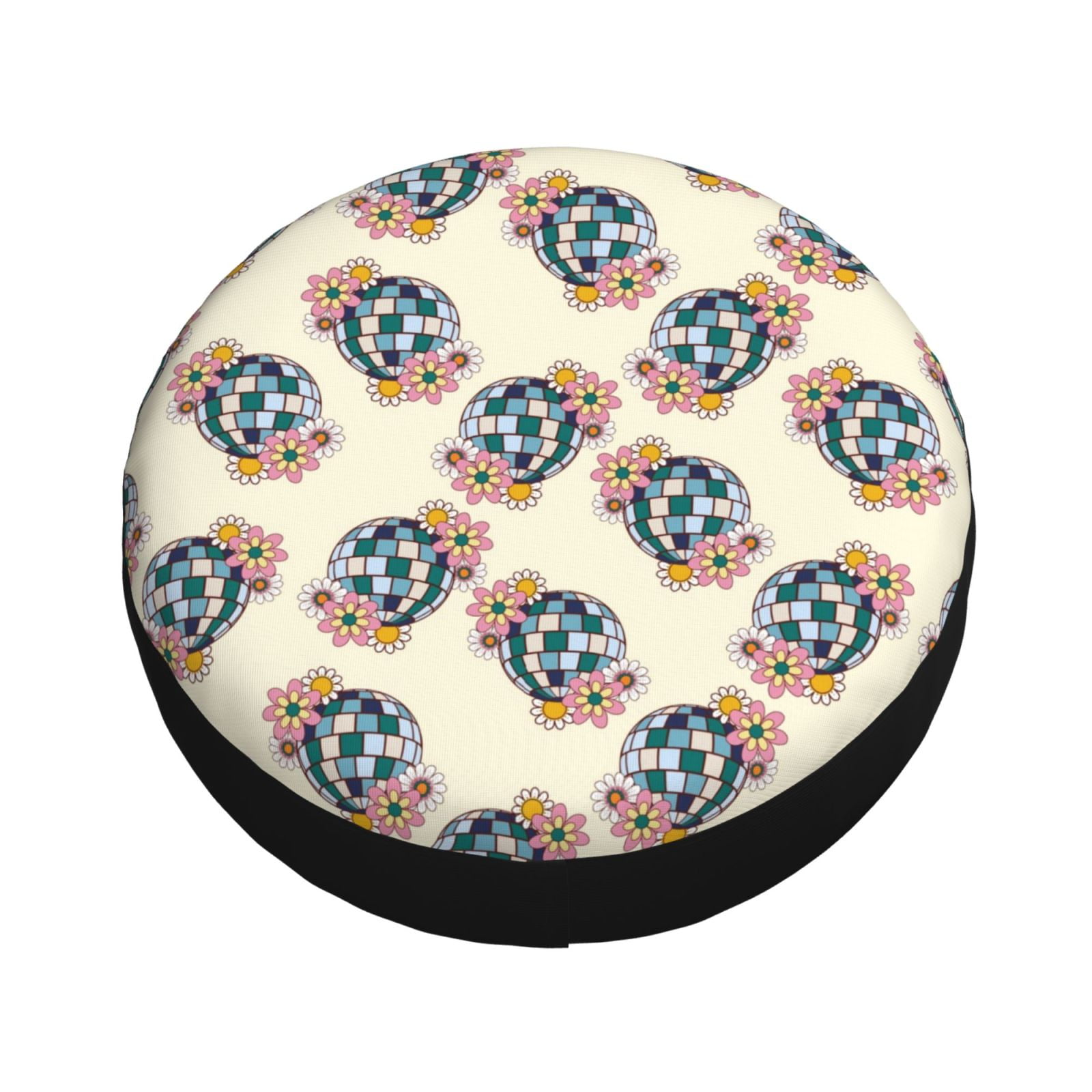 Balery 70s Disco Ball Tire Covers - Tough Tire Wheel Protector for ...