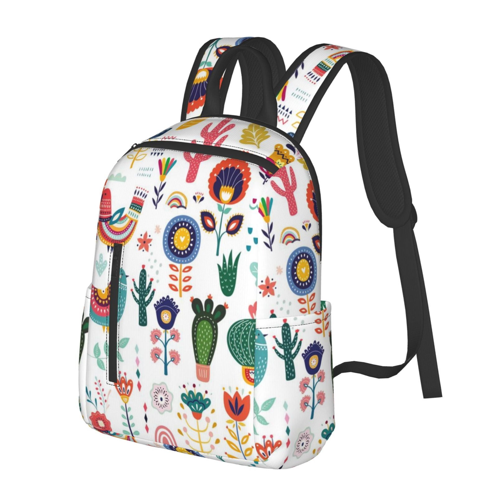 Balery Alpaca Flower Lightweight Backpack for Men and Women - Durable ...